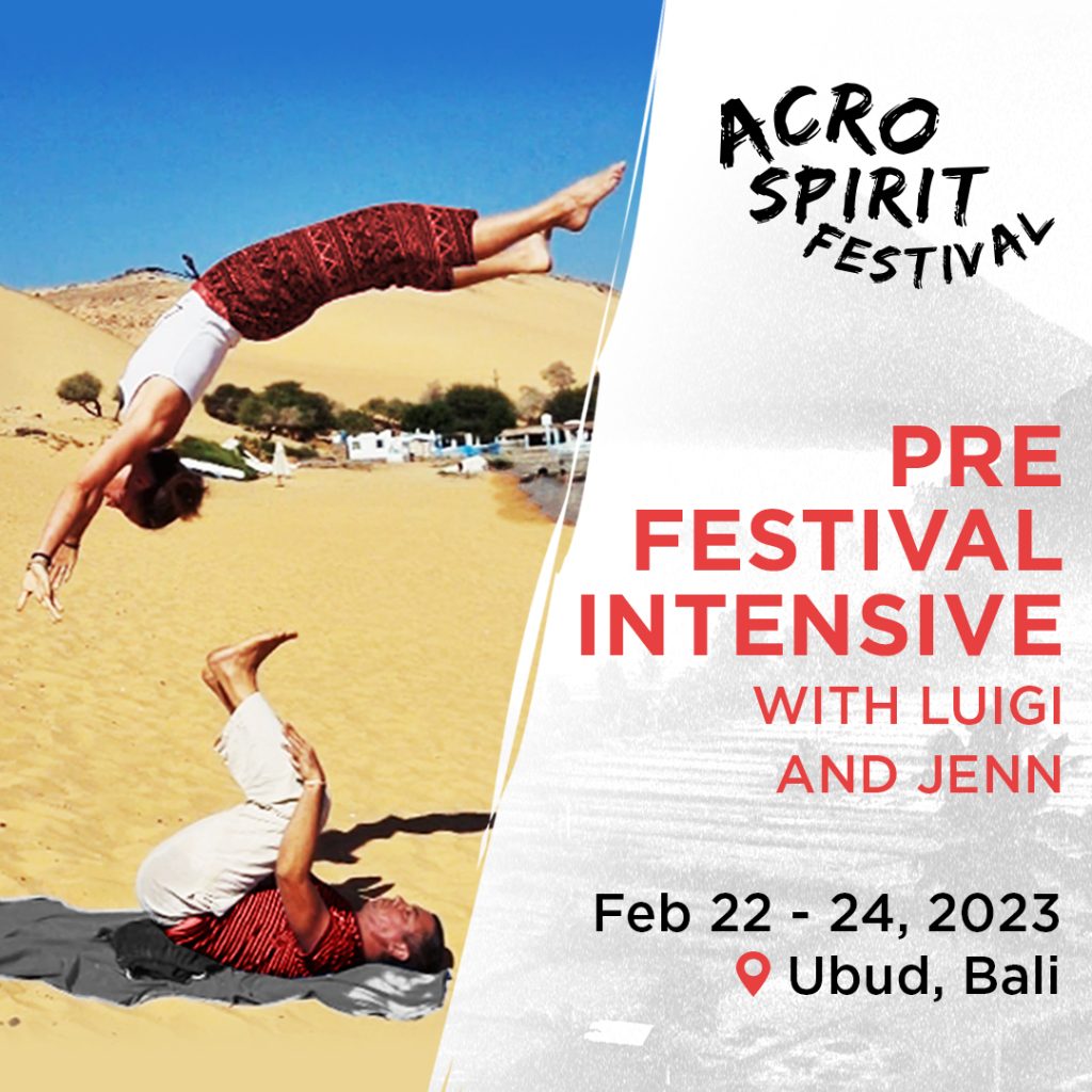 ACRO SPIRIT BALI ACROYOGA PRE-FESTIVAL INTENSIVE - Acro Calendar