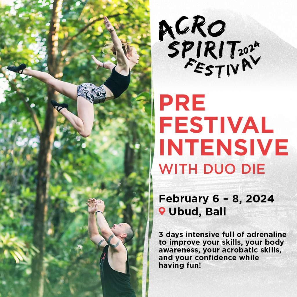 Bali Acro Spirit Pre-Festival Intensive 2024 - Acro Calendar